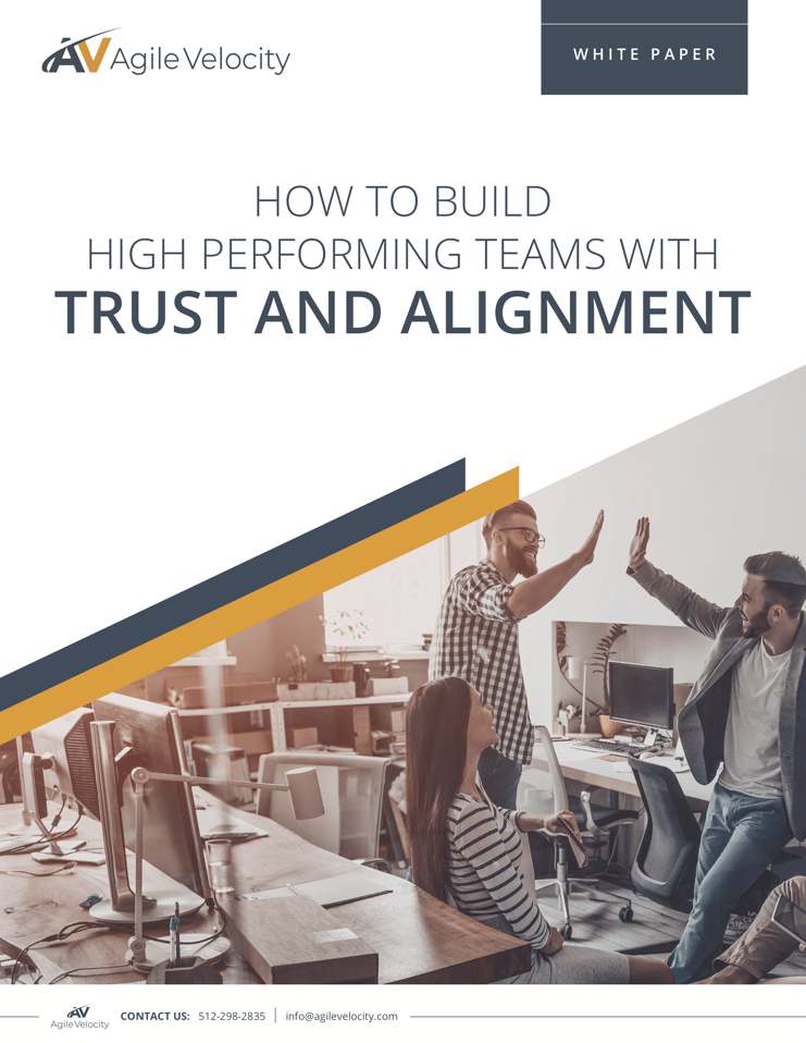 Build strong teams through trust and alignment